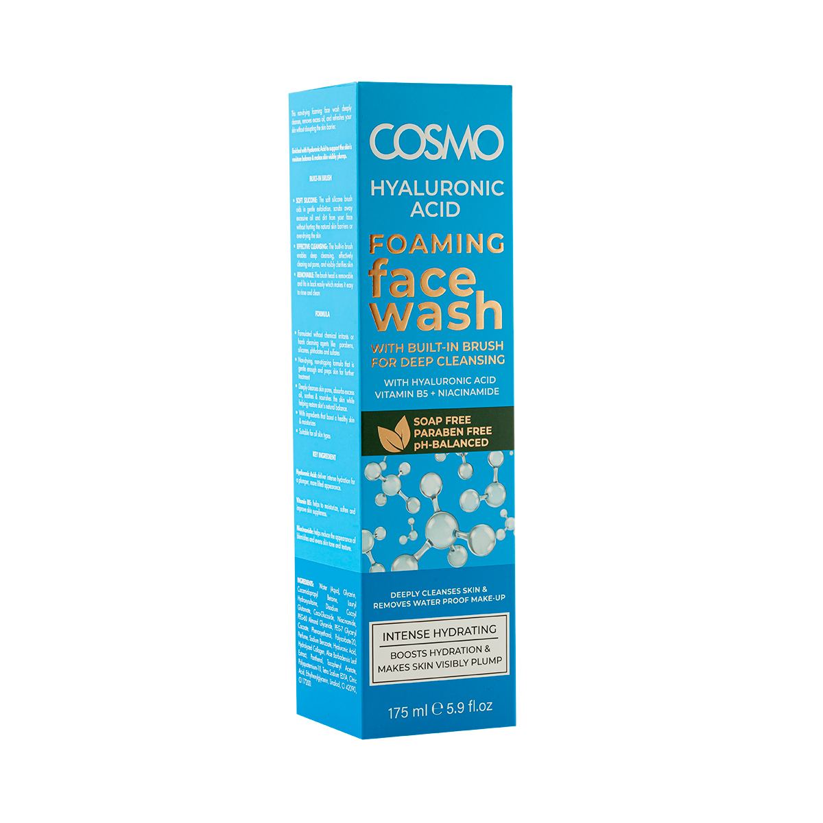 HYALURONIC ACID FOAMING FACE WASH - 175ML – COSMO Online Shop
