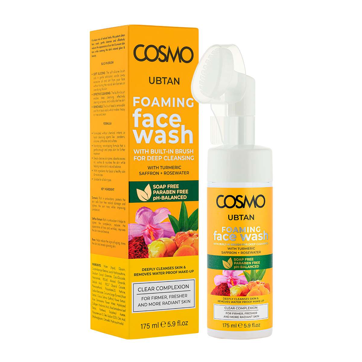 UBTAN FOAMING FACE WASH - 175ML – COSMO Online Shop
