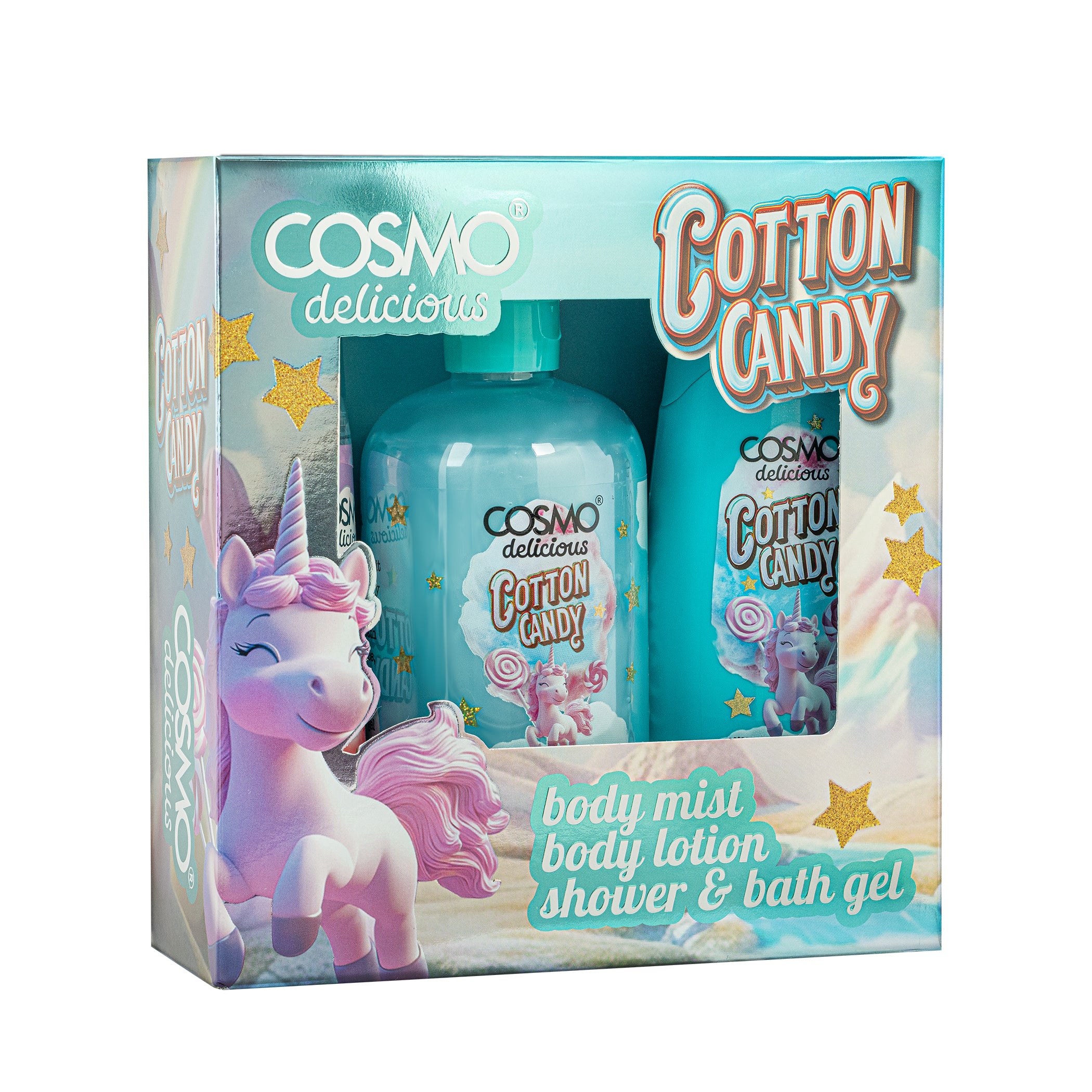 Delicious Cotton Candy 3pcs Kit