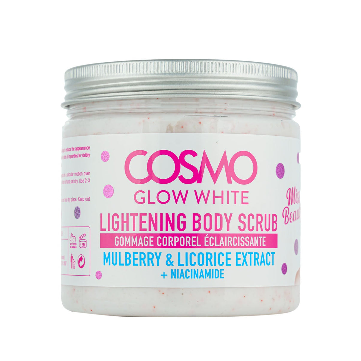 Cosmo Glow White - Lightening Body Scrub - 475ML – COSMO Online Shop